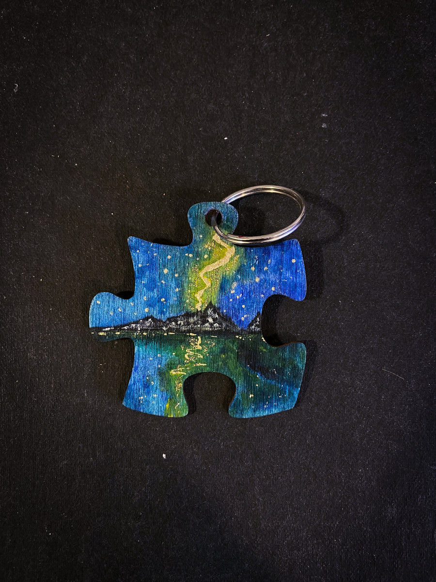 Puzzle Key Ring Northern Lights 15€ + – Tundrada